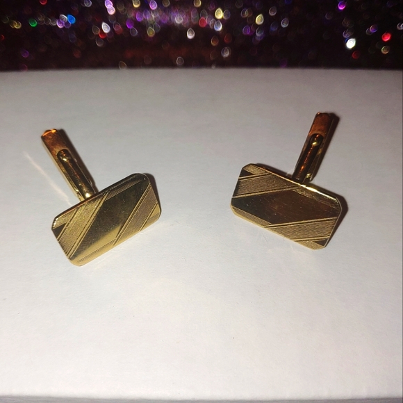 SWANK | Accessories | Vintage Swank Gold Cuff Links | Poshmark